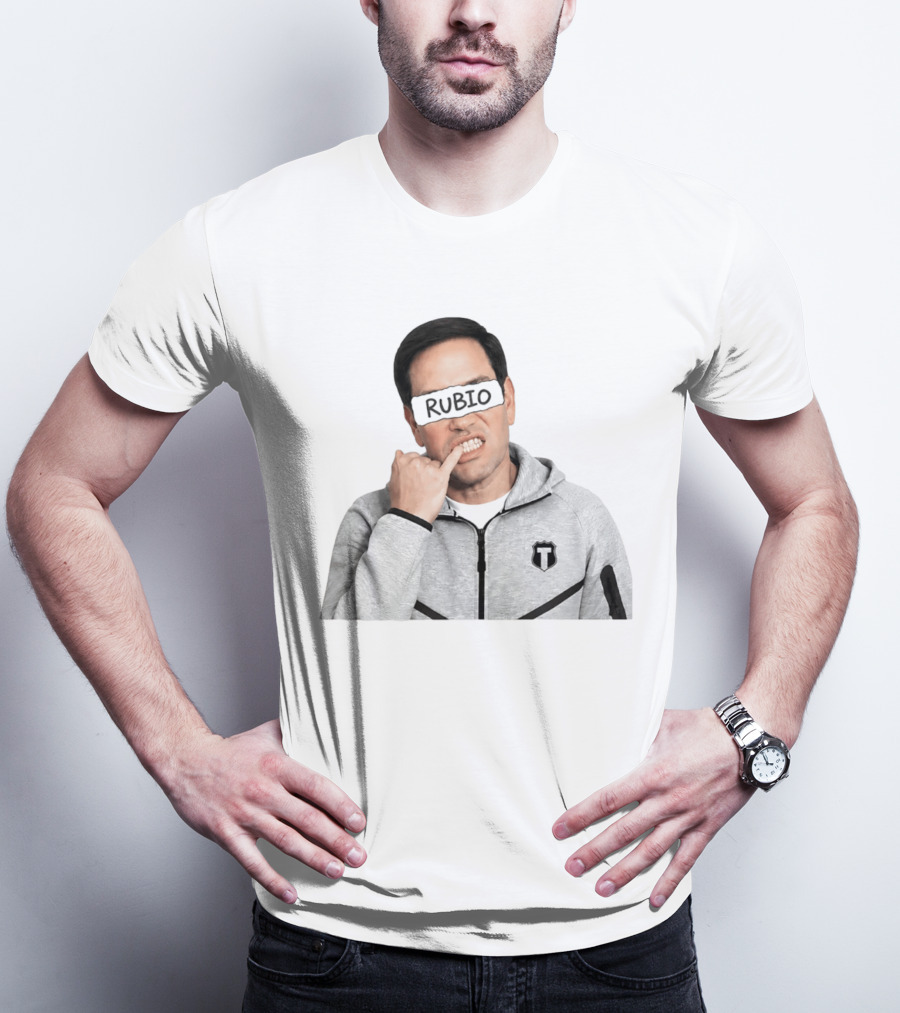 Rubio Parody Finger Gesture T-Shirt