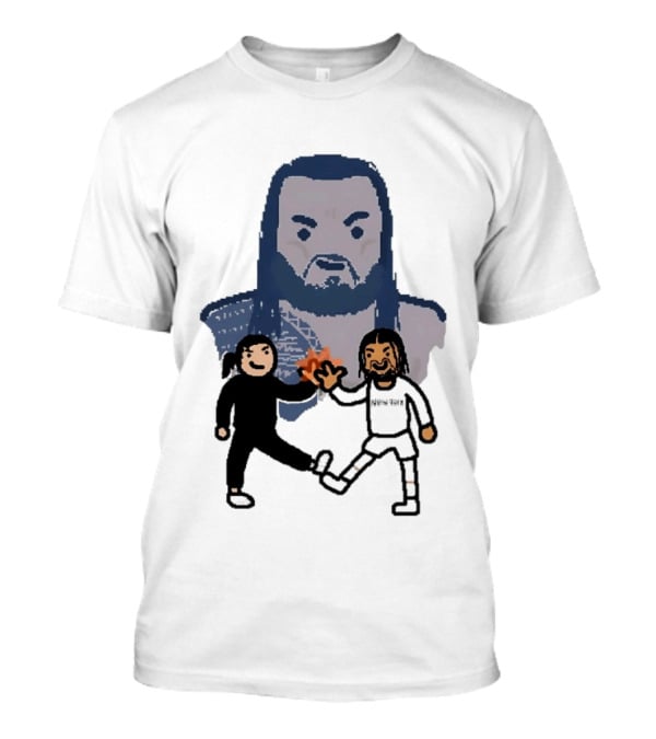New York Knicks Acknowledge Me NBA Paint T-Shirt