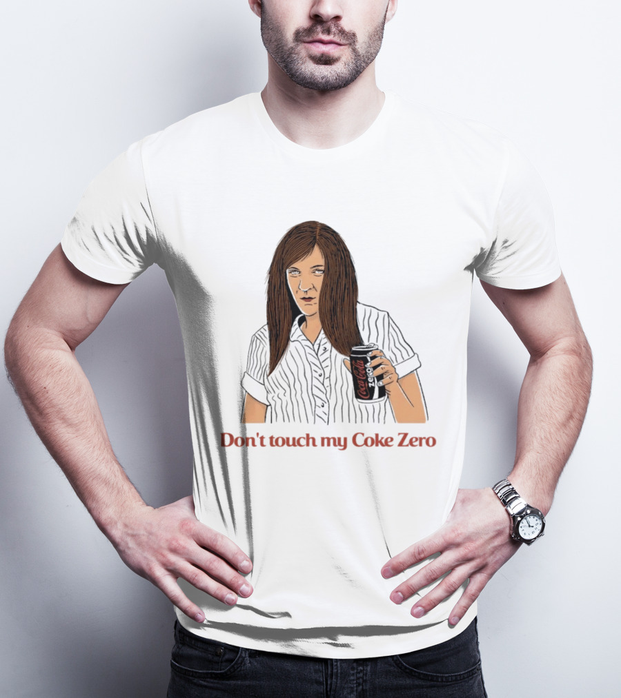 Pam Beesly The Office US Don't Touch My Coke Zero T-Shirt