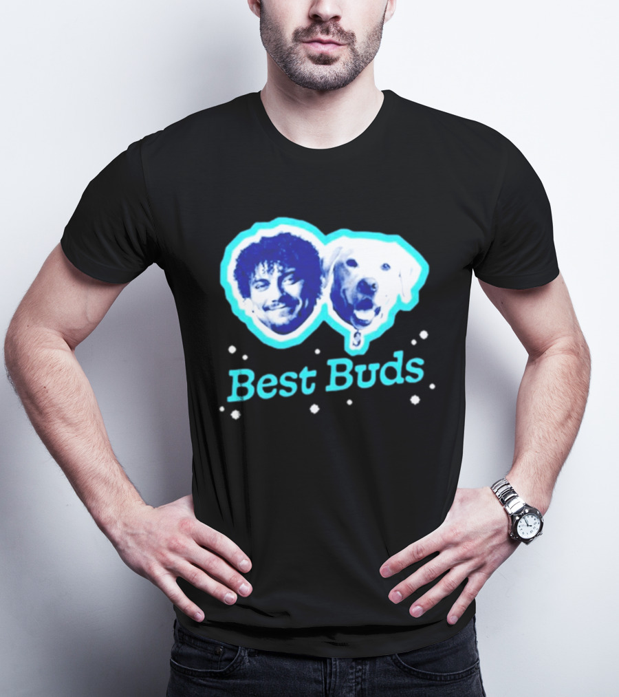 Best Buds Human And Dog Friendship T-Shirt