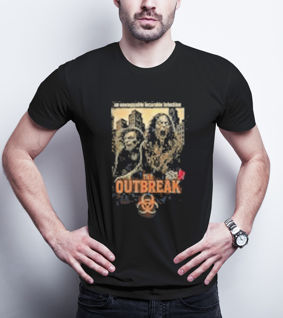 The Outbreak JCW Unstoppable Incurable Infection Retro Zombie T-Shirt