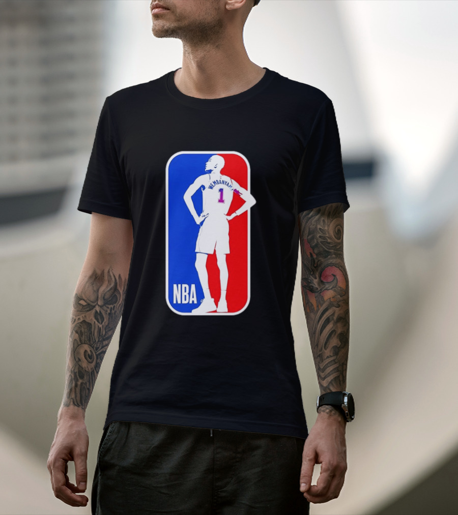NBA Victor Wembanyama Number 1 Player T-Shirt