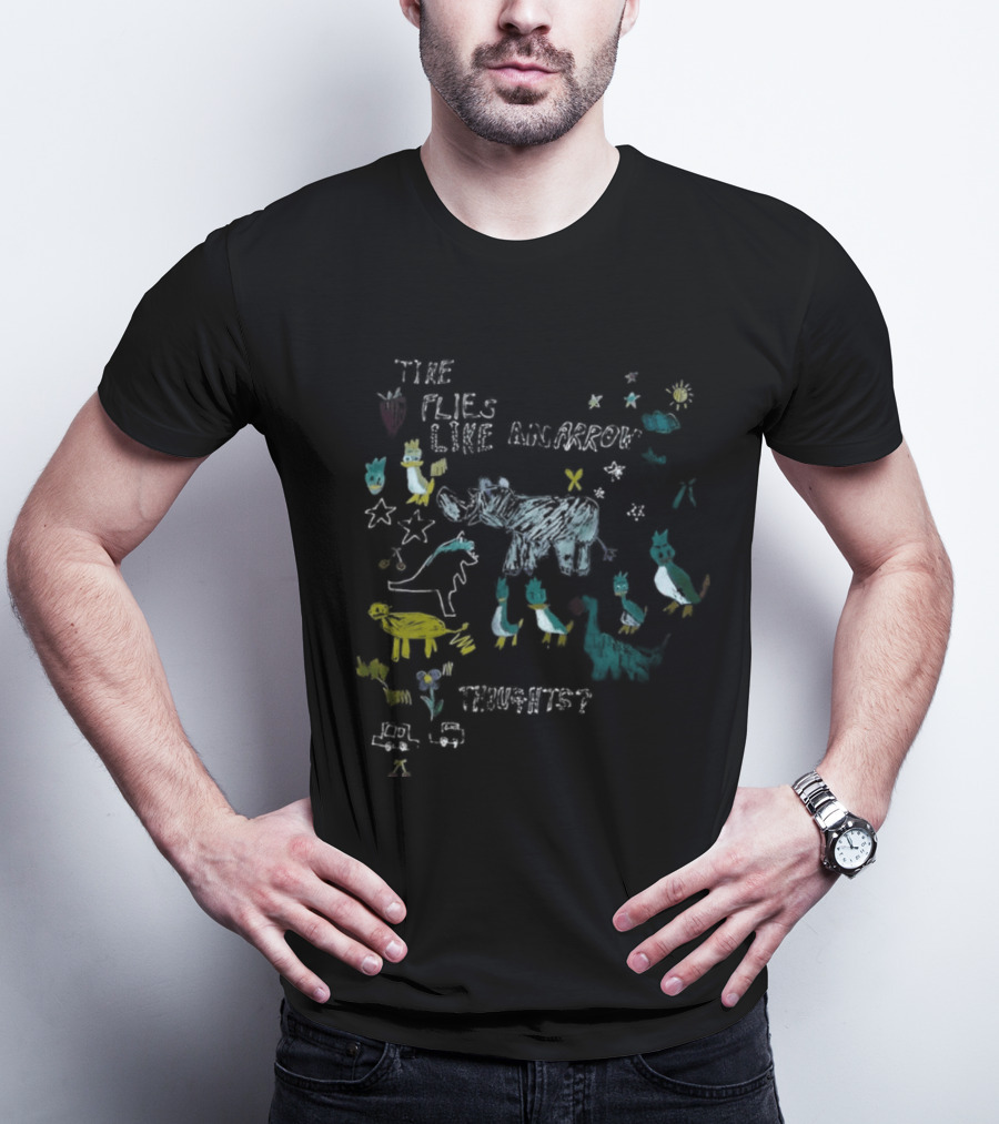 Tine Fiiles Like Anrrow Thought Doodle Woonhak Boynextdoor Maison Mihara Yasuhiro T-Shirt
