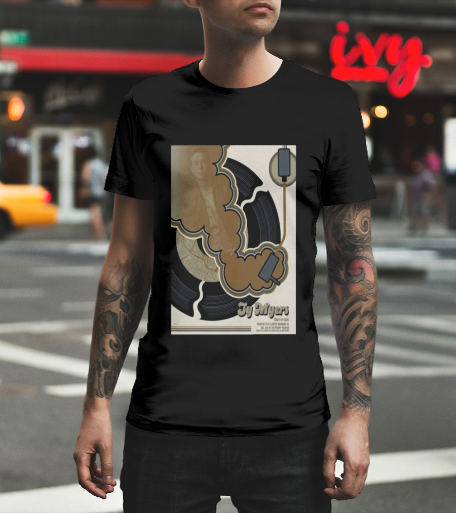 Ty Myers May 19 2026 Austin City Limits Season 52 Live At The Moody Theater T-Shirt