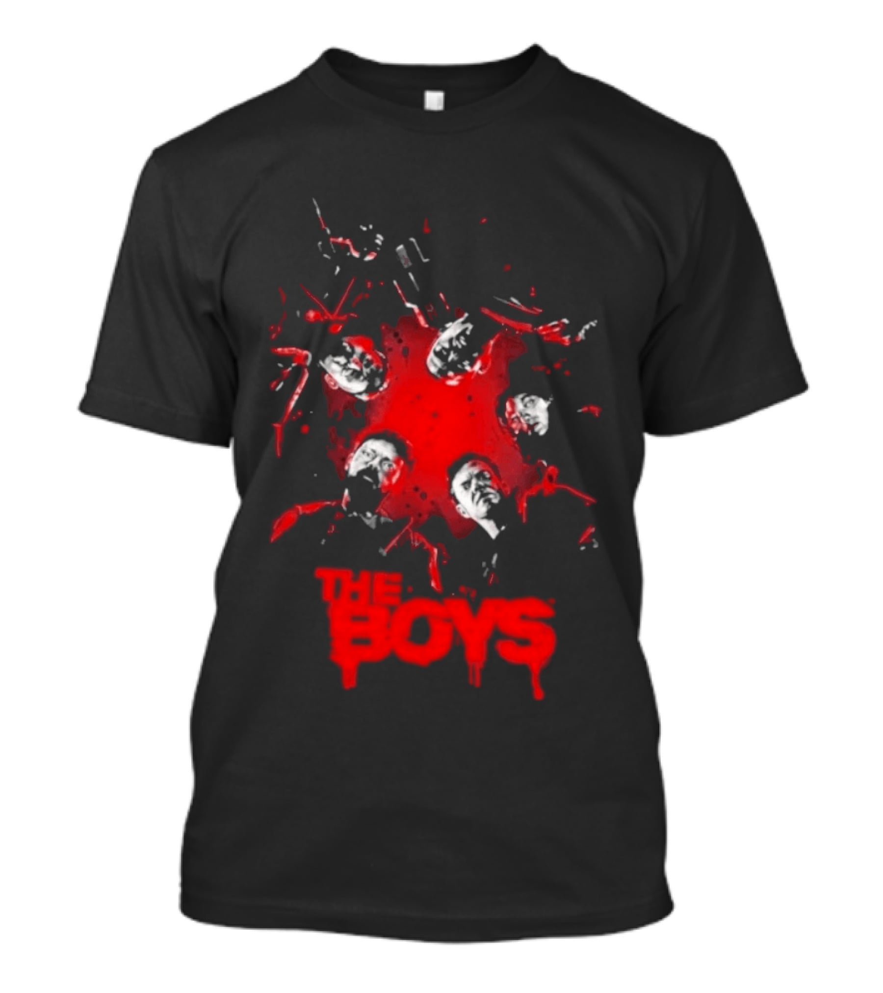 The Boys Blood Red Splatter Horror T-Shirt