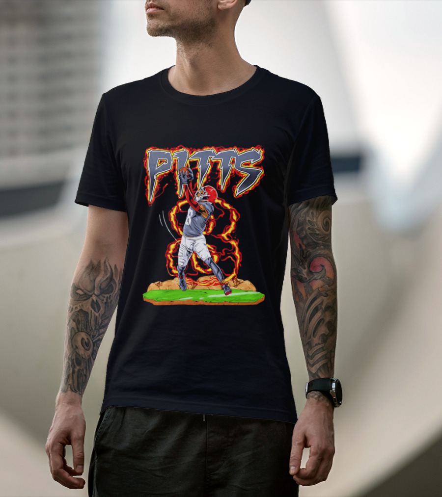 Atlanta Falcons Kyle Pitts Dynamic Catch T-Shirt
