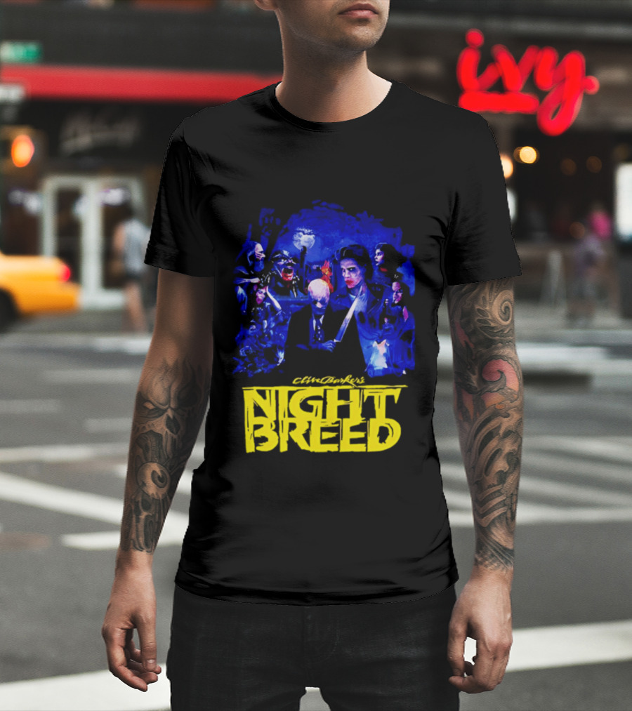 Clive Barker Nightbreed Movie Art Horror T-Shirt