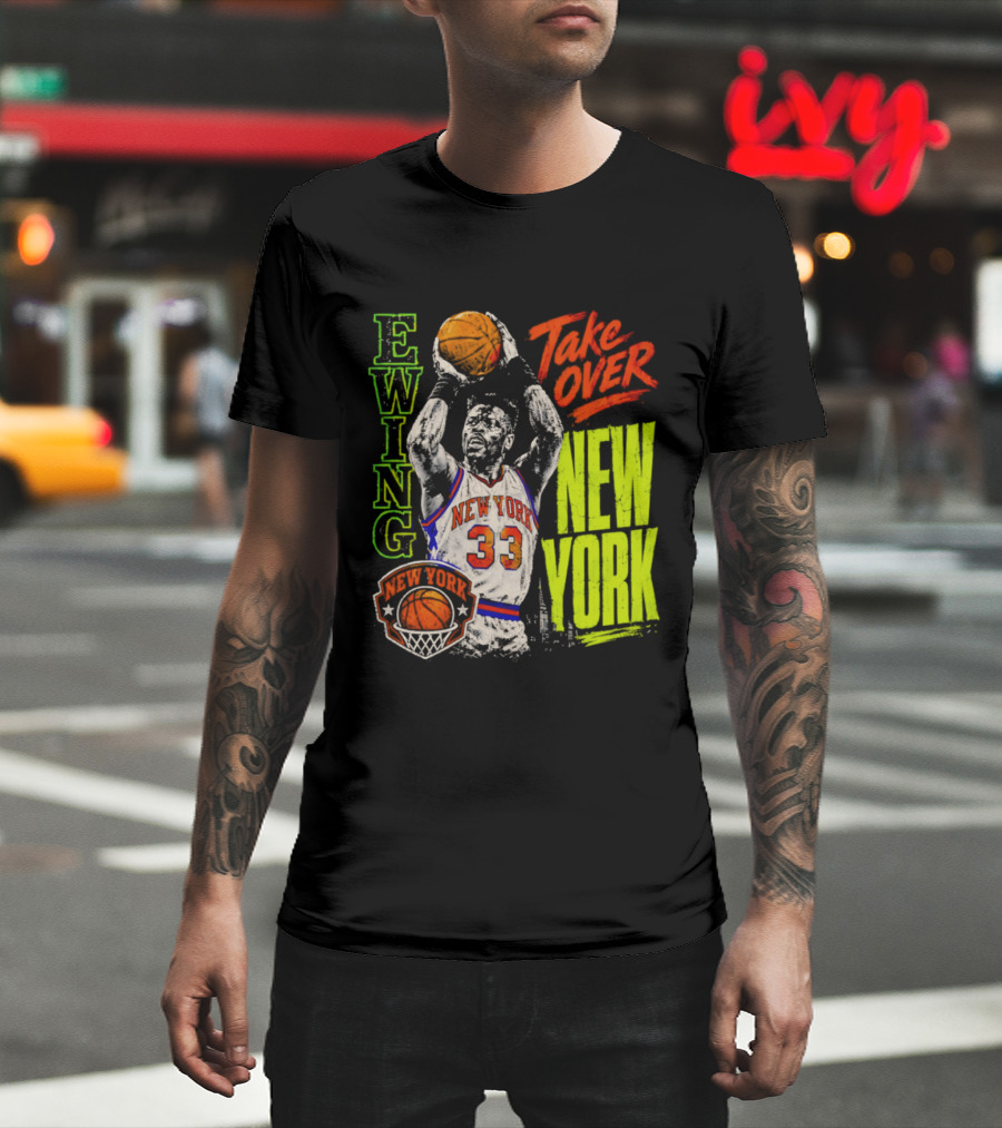 Ewing New York Take Over MSG 2026 T-Shirt
