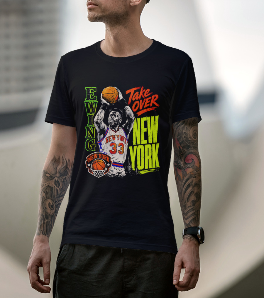 Ewing New York Take Over MSG 2026 T-Shirt