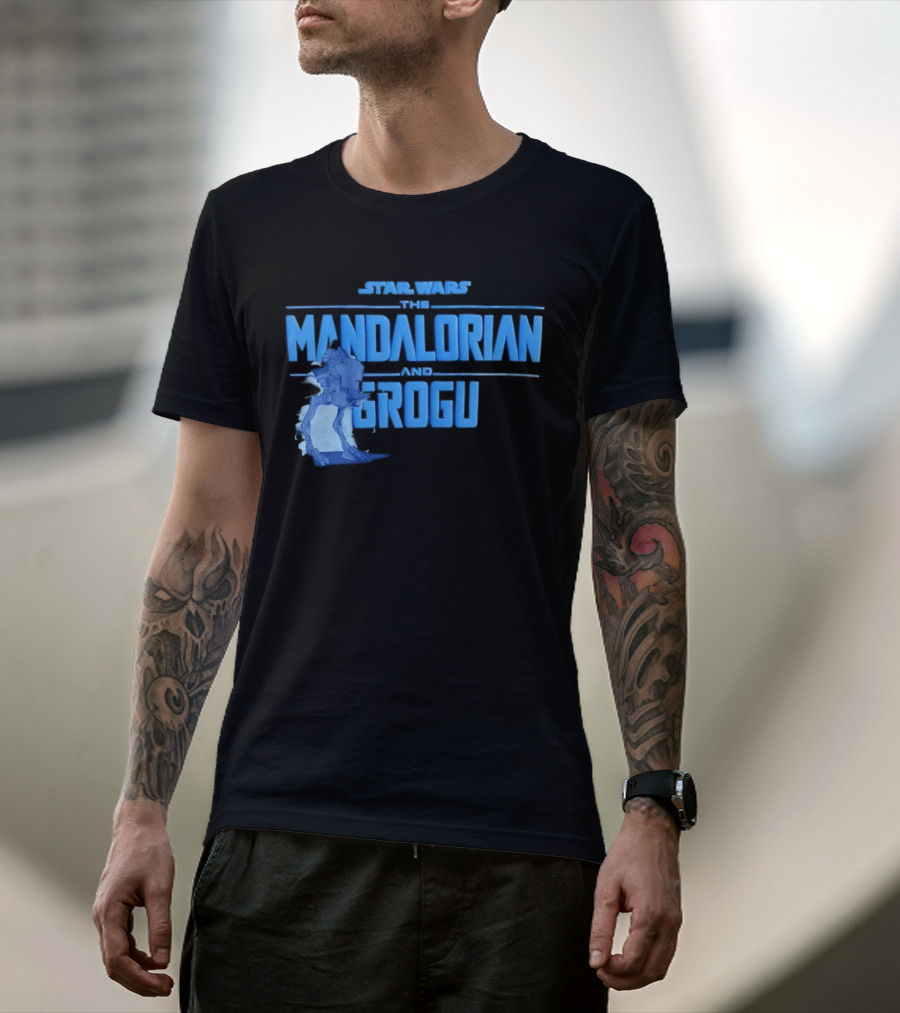 Star Wars The Mandalorian And Grogu AT ST Walker T-Shirt