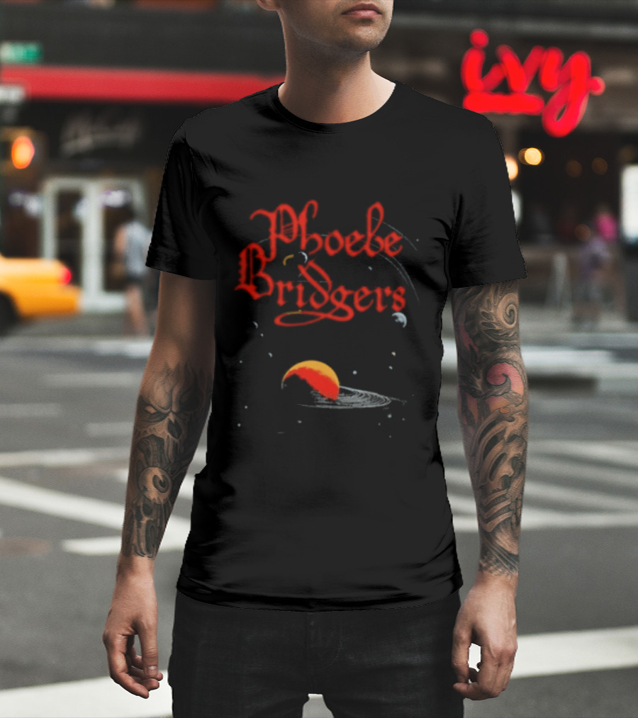 Phoebe Bridgers Tour 2026 Moon And Comet T-Shirt