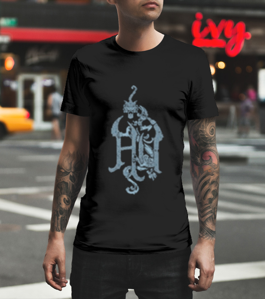 The Hu Hun Splatter Ornate Mystic Script T-Shirt