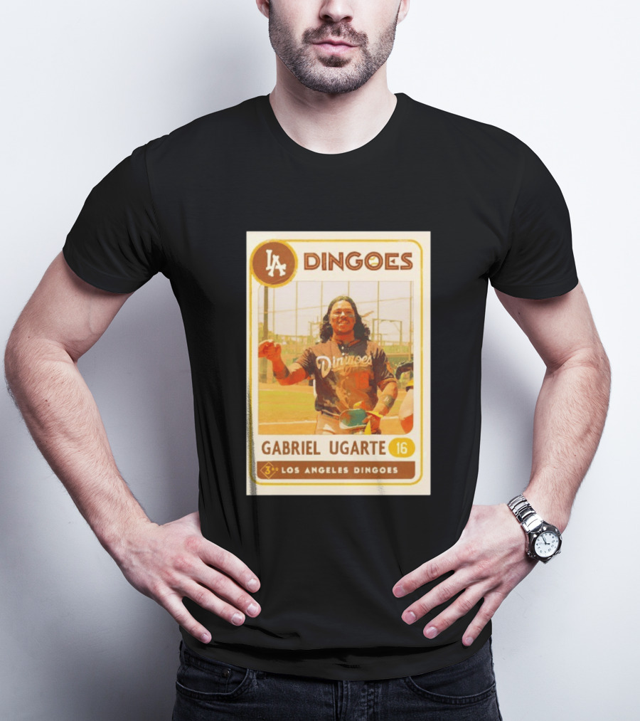 Los Angeles Dingoes Gabriel Ugarte 16 Player Card T-Shirt