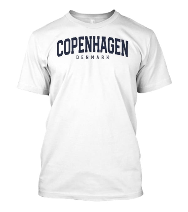 Copenhagen Denmark Vintage Style Arch T-Shirt