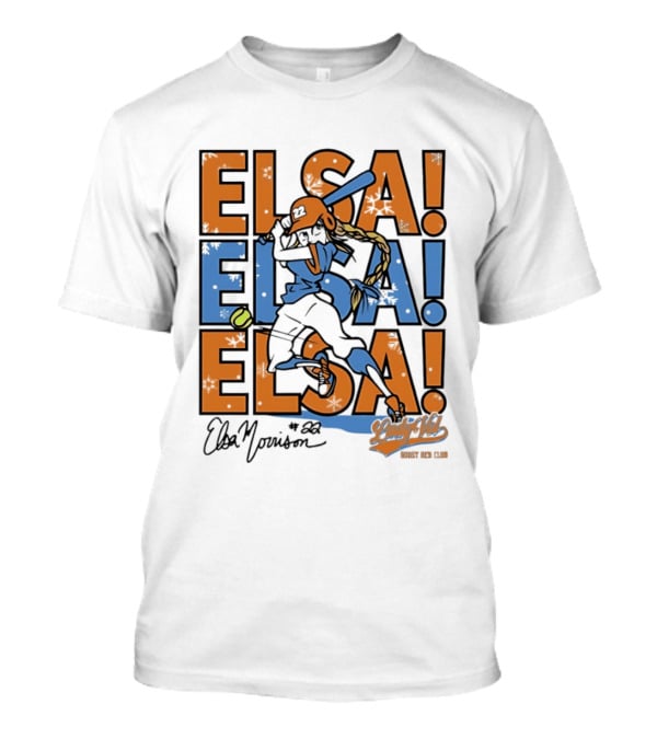 Elsa Morrison Lady Vol Tennessee Elsa 22 Boost Her Club T-Shirt