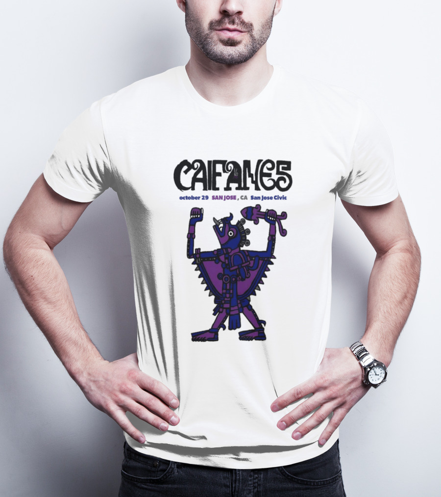 Caifanes October 29 2026 San Jose CA Concert T-Shirt