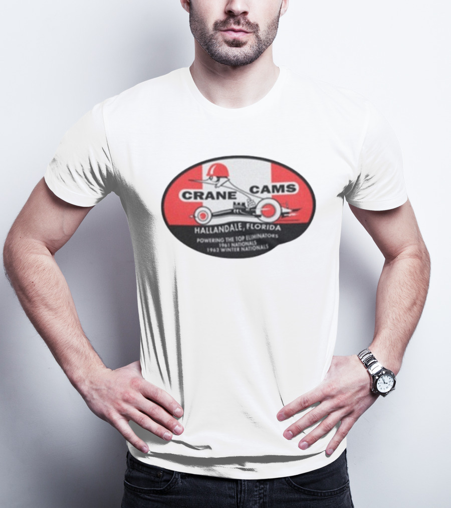 Crane Cams Hallandale Florida 1962 Winter Nationals Eliminator Racing T-Shirt