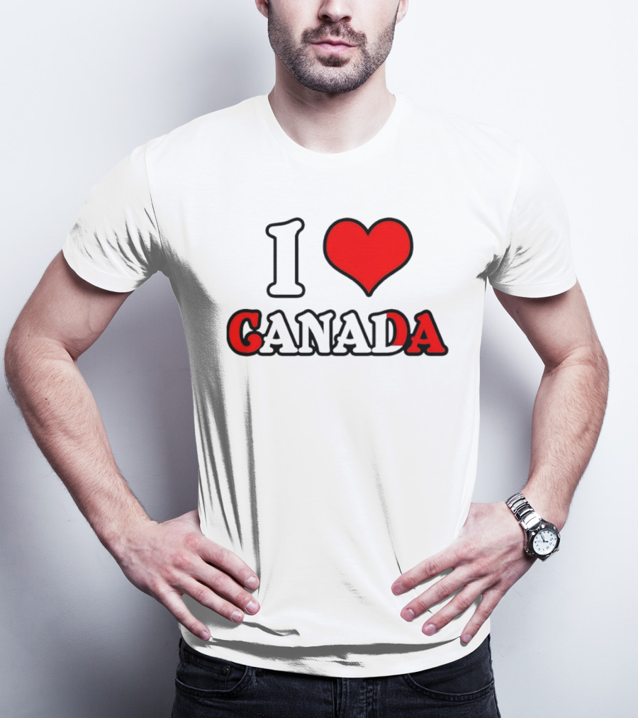 I Heart Canada Love T-Shirt