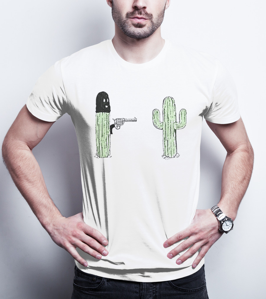 Phil Miller The Last Man On Earth Stick'em Up Cactus Duel T-Shirt