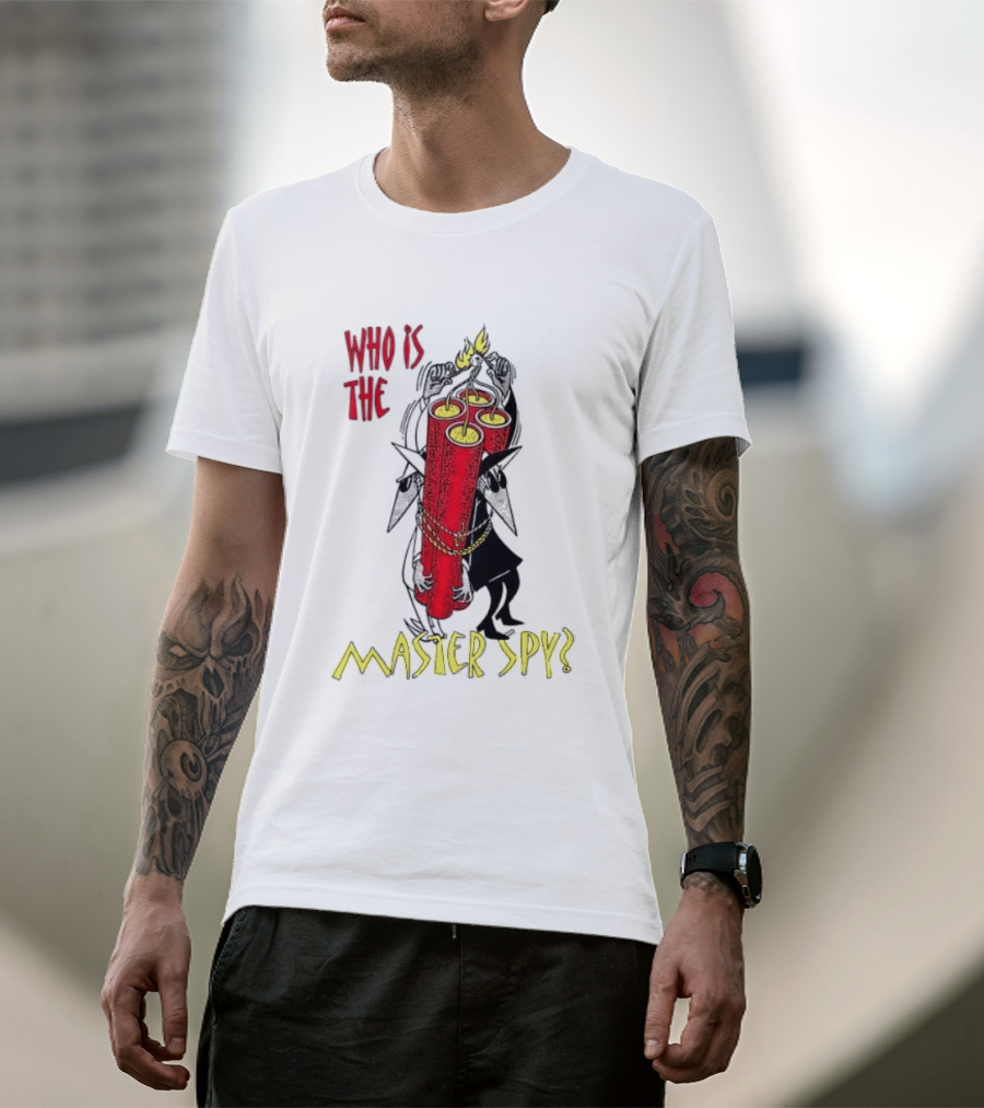 Spy Vs Spy Who Is The Master Spy Explosive Showdown T-Shirt
