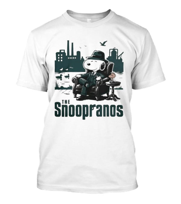 The Snooprans Snoopy X Sopranos Fusion Dr. Melfi Cont'd Do You Feel Depressed T-Shirt