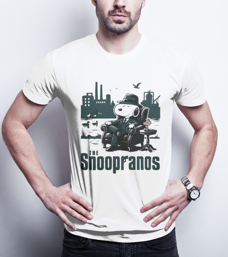 The Snooprans Snoopy X Sopranos Fusion Dr. Melfi Cont'd Do You Feel Depressed T-Shirt