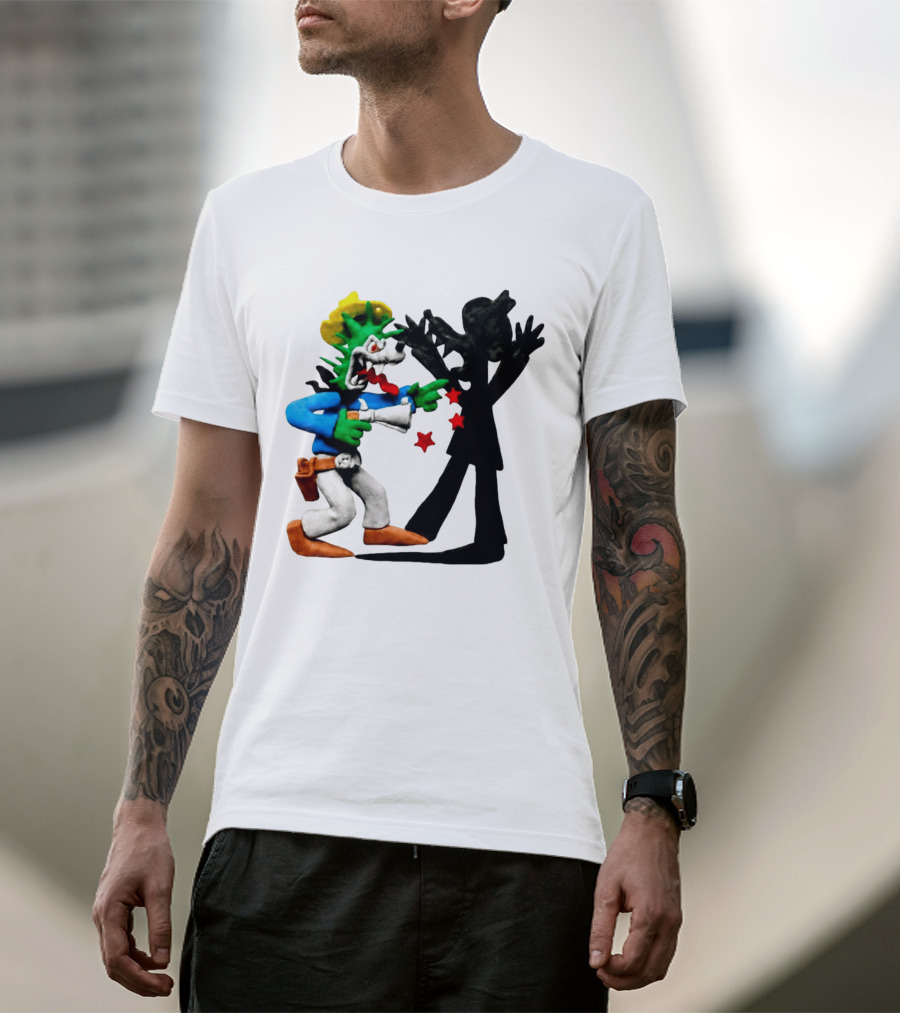 Spooky Woods Backstabber Cartoon Forest Duel T-Shirt