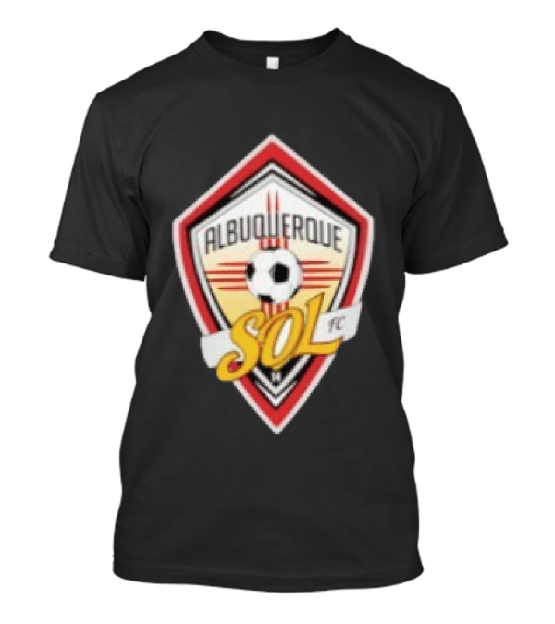 Albuquerque Sol FC Soccer Emblem 2026 Football T-Shirt