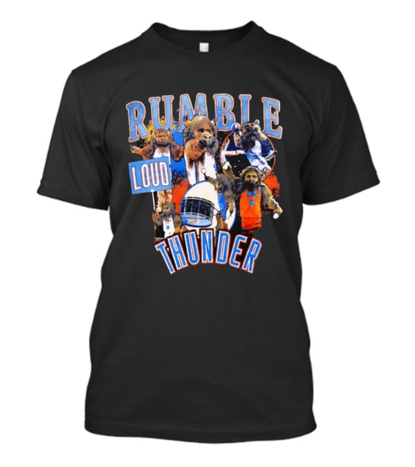 Rumble Loud Thunder Oklahoma City Crossroads T-Shirt