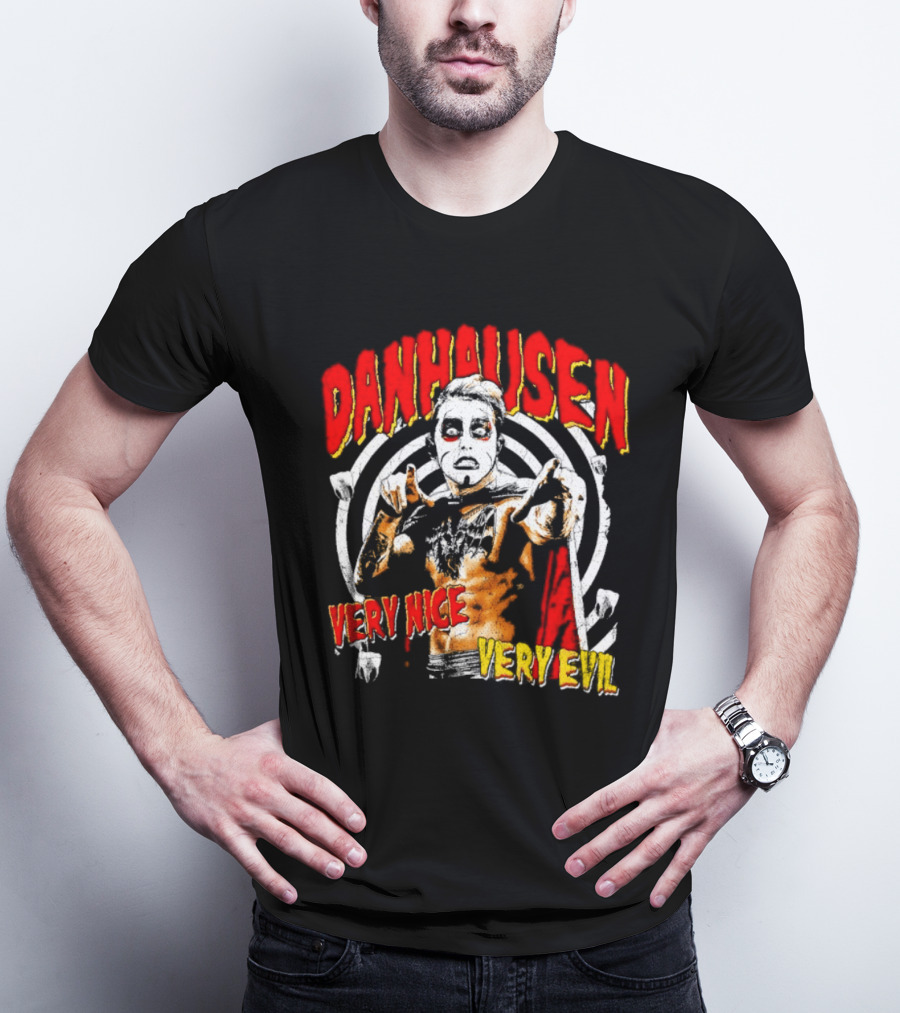 Danhausen Very Nice Very Evil Professional Wrestling T-Shirt