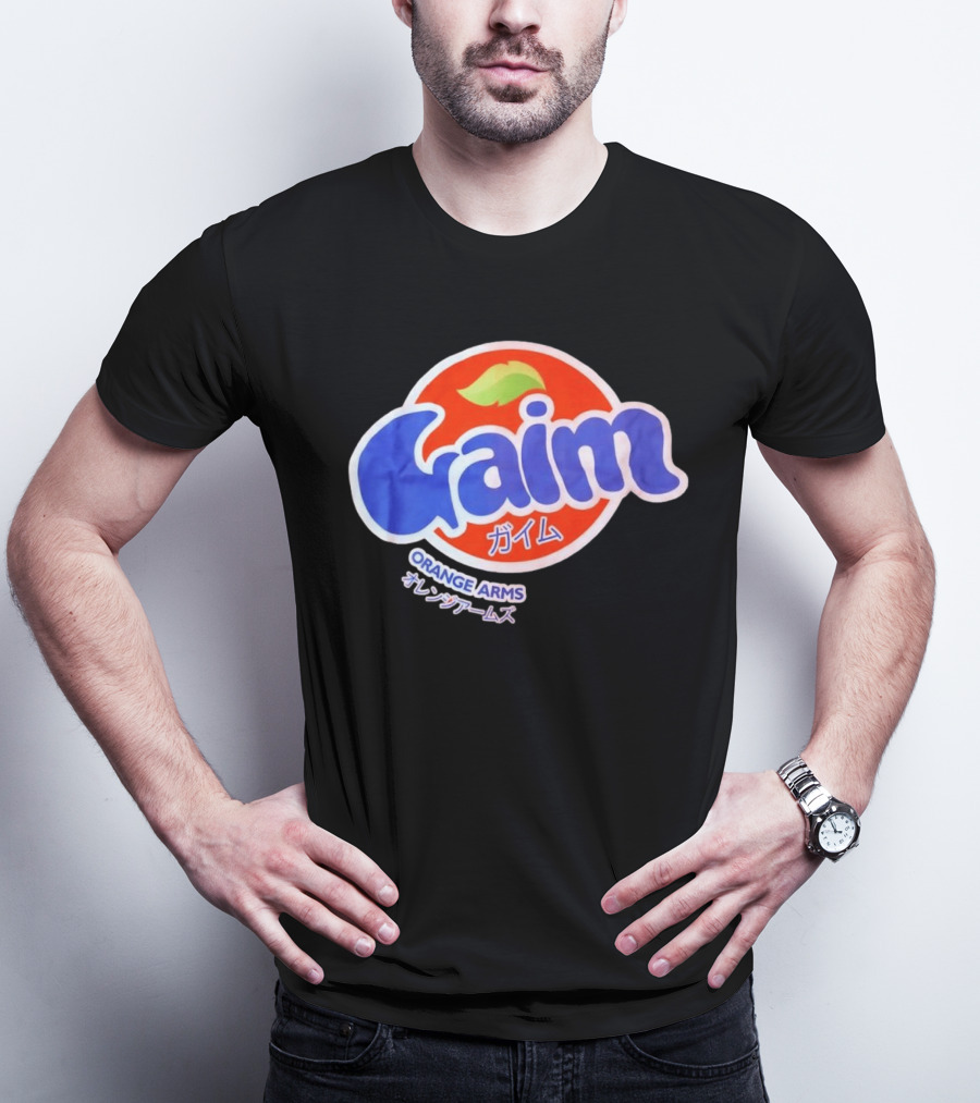Gaim Orange Leaf Arms T-Shirt