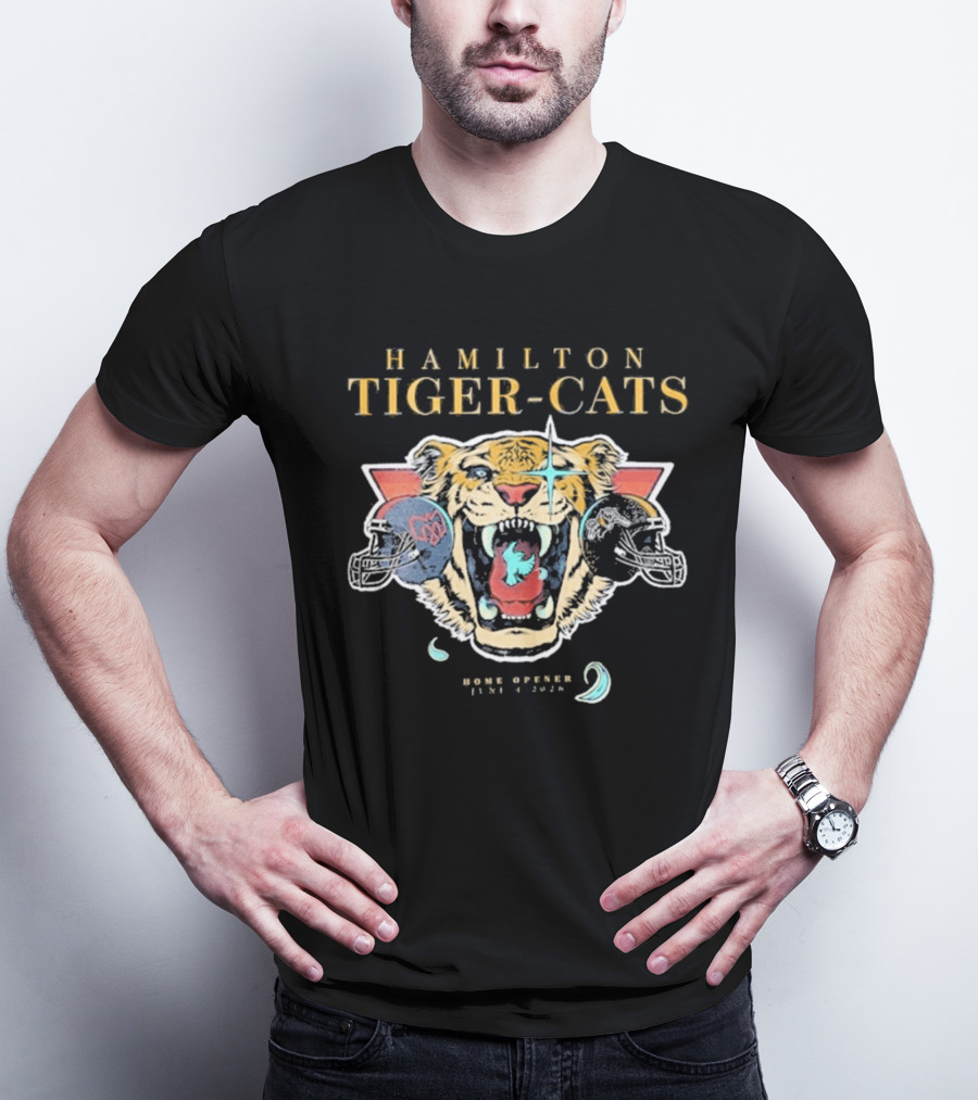 Hamilton Tiger Cats Home Opener 2026 Tiger T-Shirt