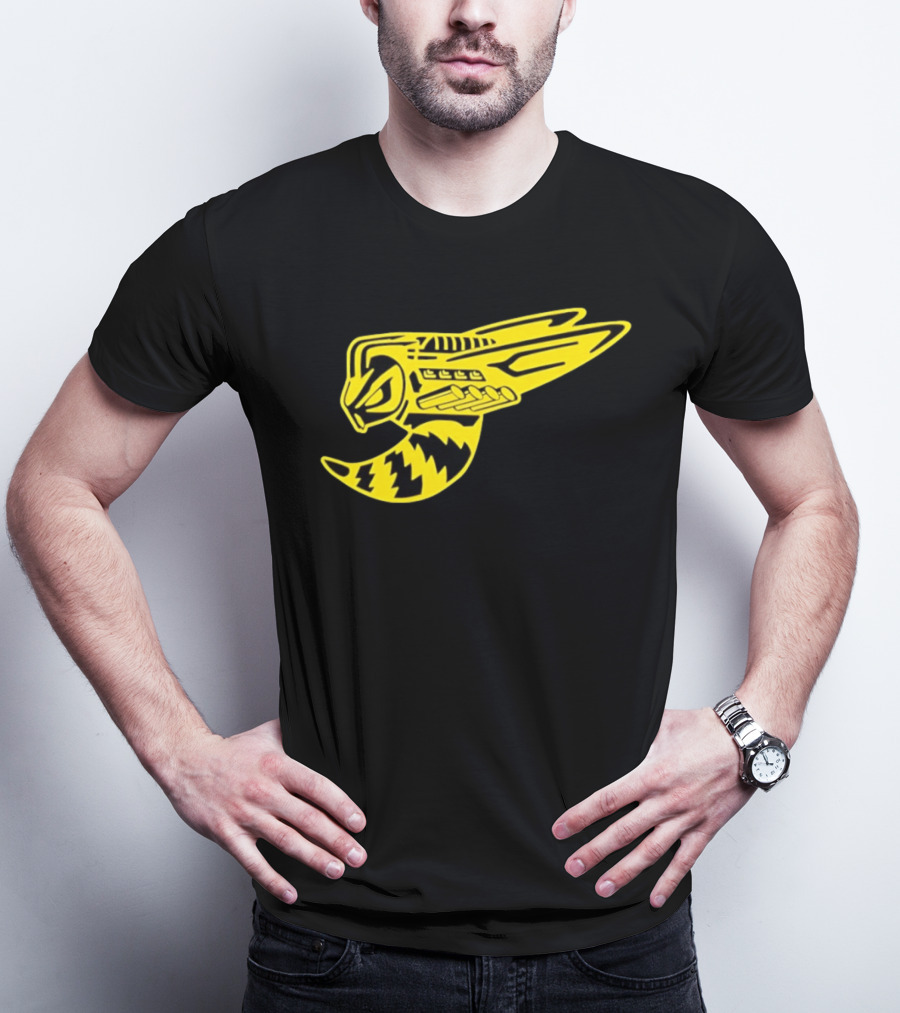 Supercharged Hornet Racing Style Yellow Black Hornet T-Shirt