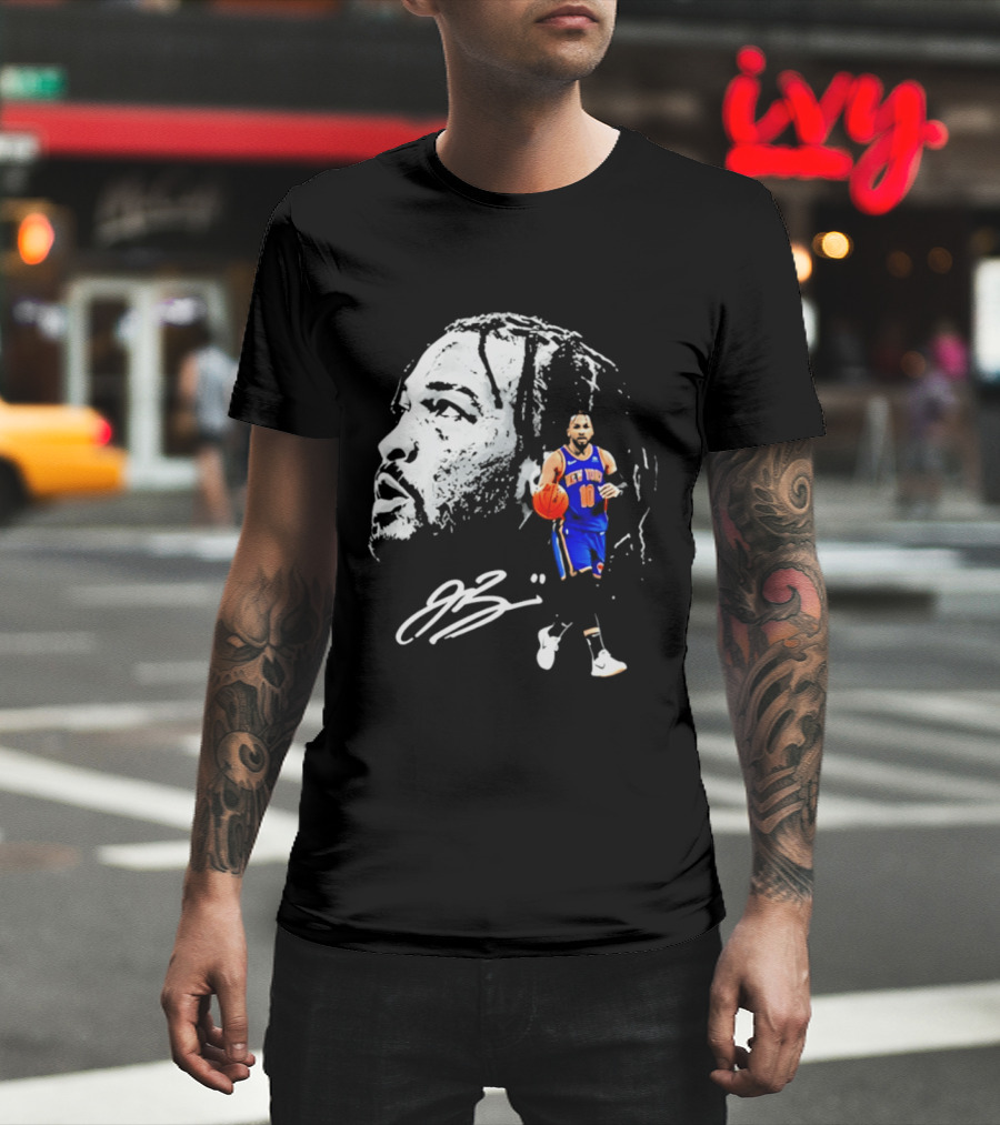 Jalen Brunson New York Basketball Number 11 Player T-Shirt