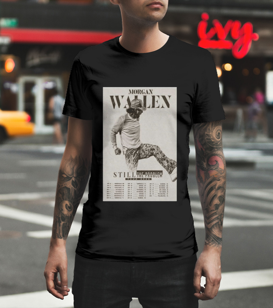 Morgan Wallen Still The Problem Tour 2026 May 29 Denver CO T-Shirt