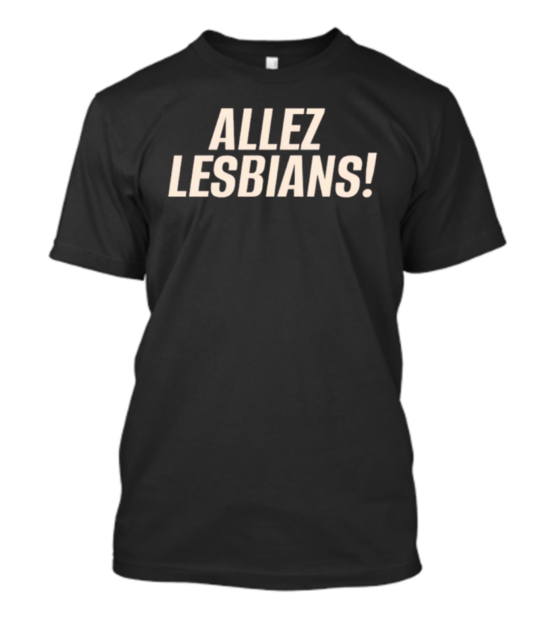 Allez Lesbians Hockey Pride Cheer T-Shirt