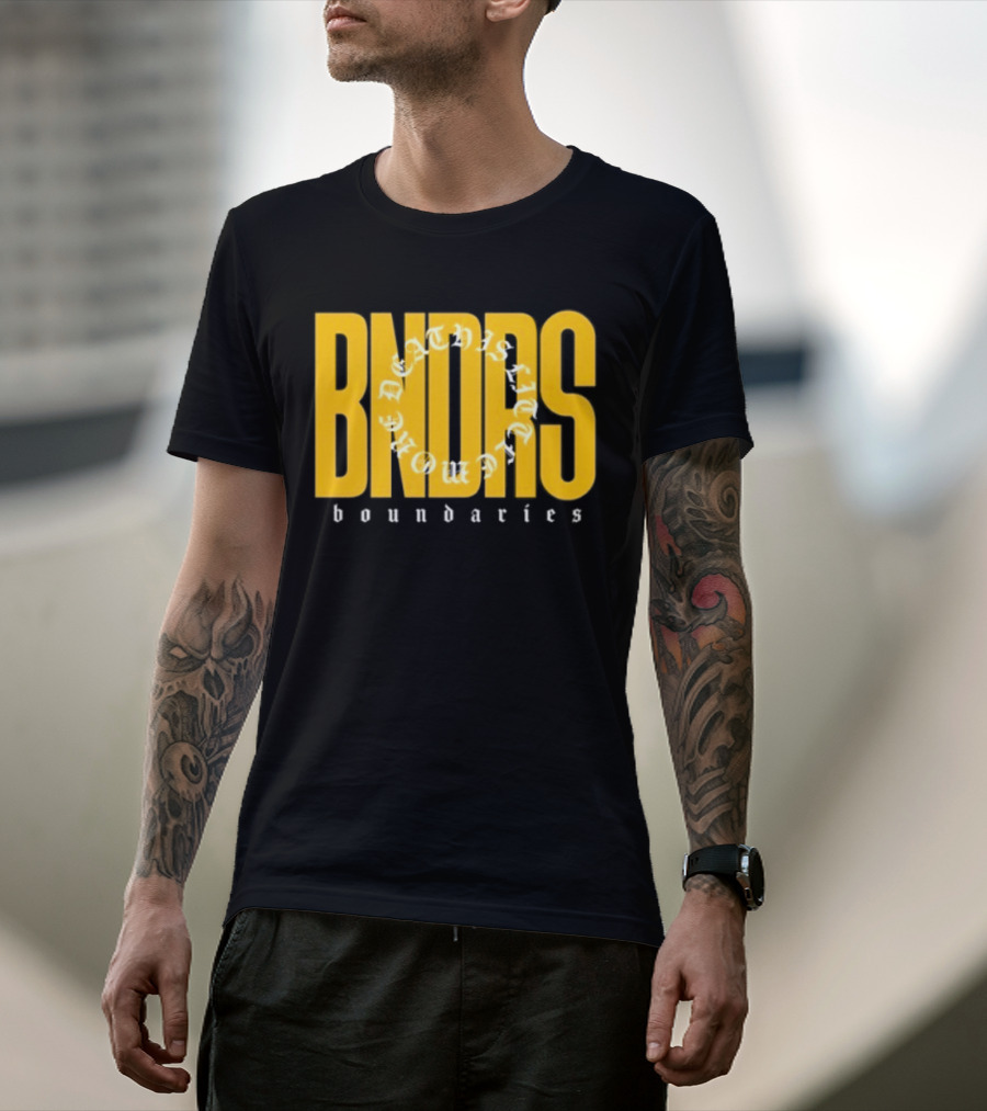 Boundaries Face The Blade Death Is The New Mohican T-Shirt