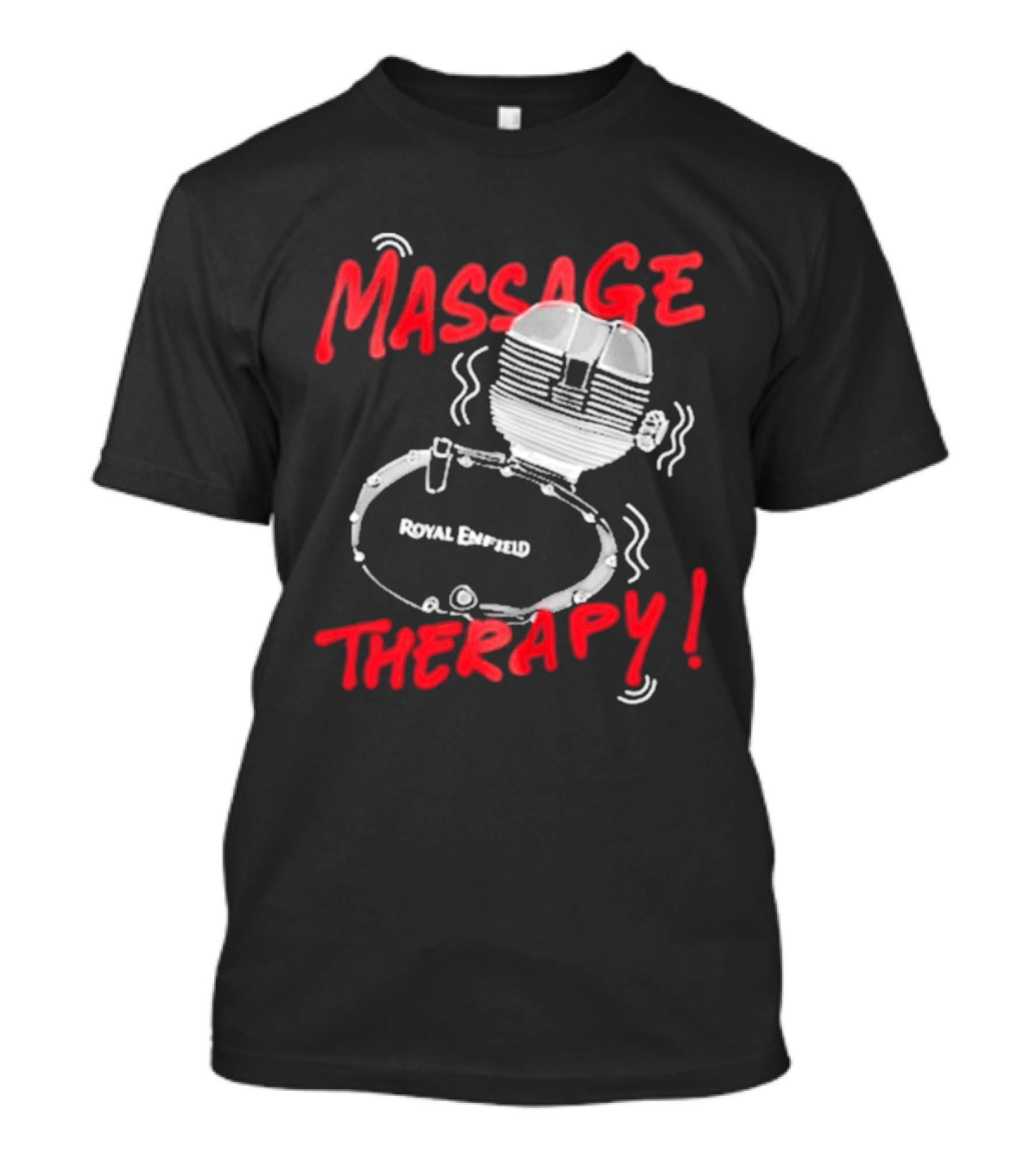 Srinivas Ganesh Royal Enfield Massage Therapy T-Shirt
