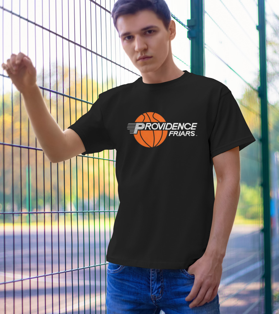 Providence Friars Basketball Orange Ball T-Shirt