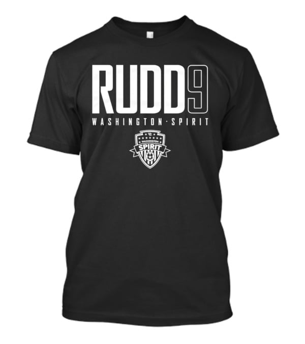 Rudd9 Washington Spirit NWSL Soccer Team T-Shirt