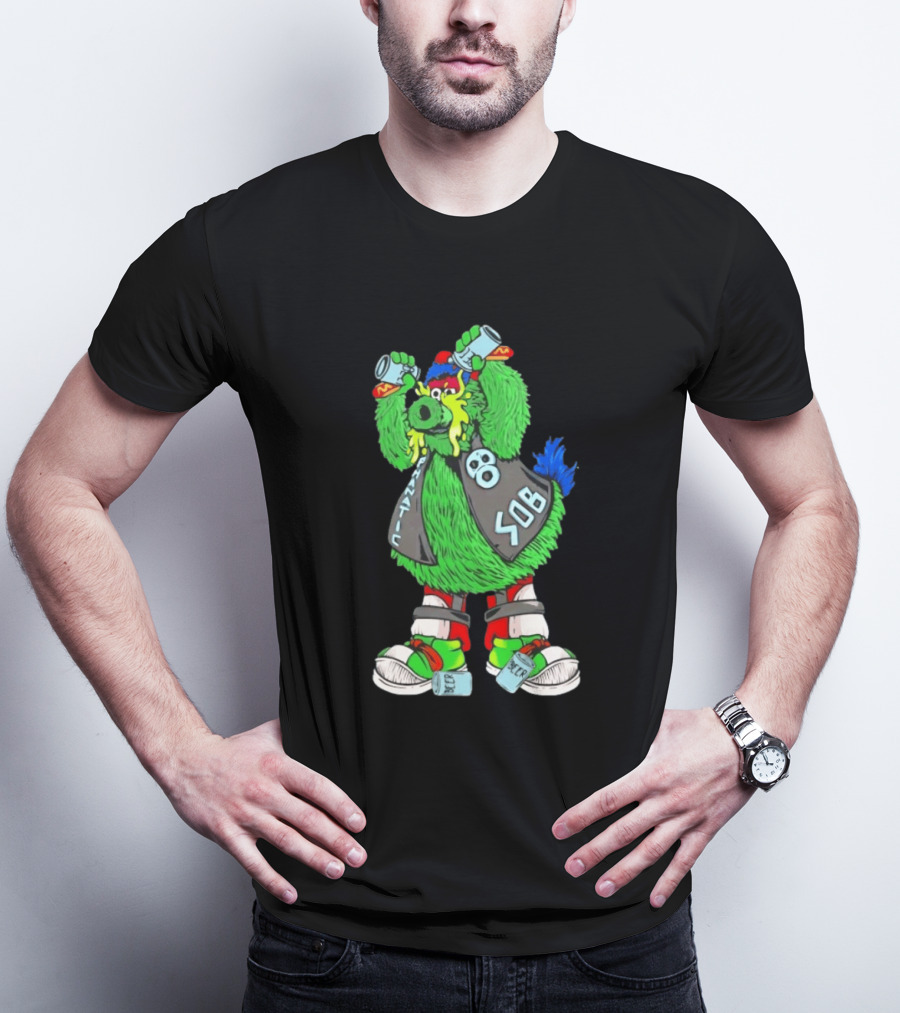 Stone Cold Phanatic Philadelphia Phillies SOB Fanatic Beer Drinking 3:16 T-Shirt