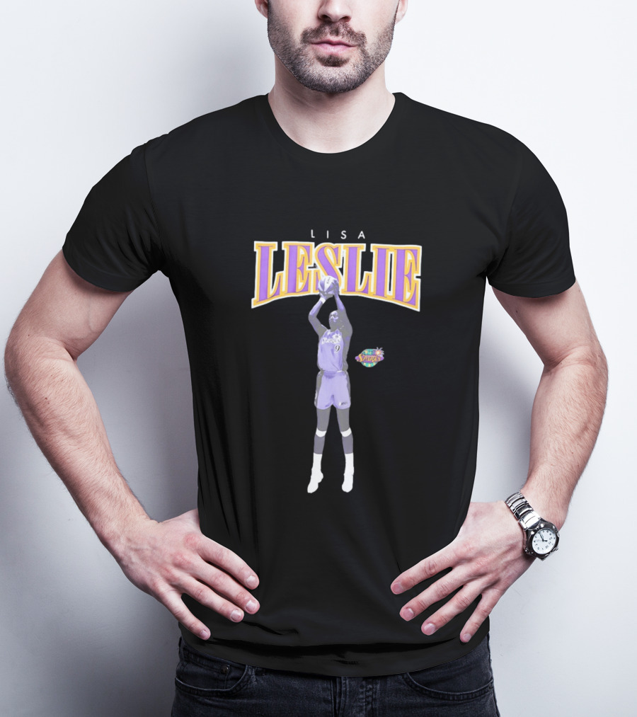Lisa Leslie Los Angeles Sparks Basketball Legends T-Shirt