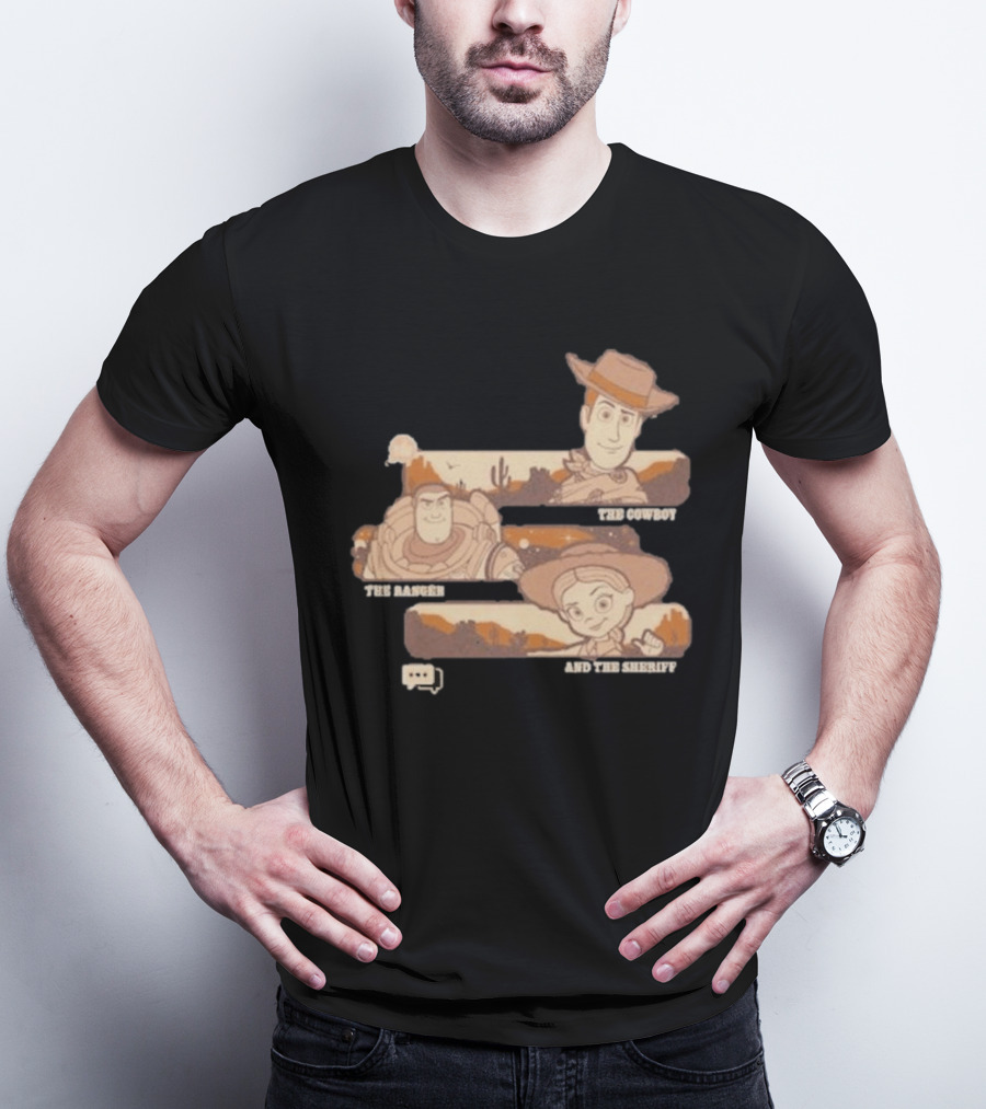 The Cowboy The Ranger And The Sheriff T-Shirt