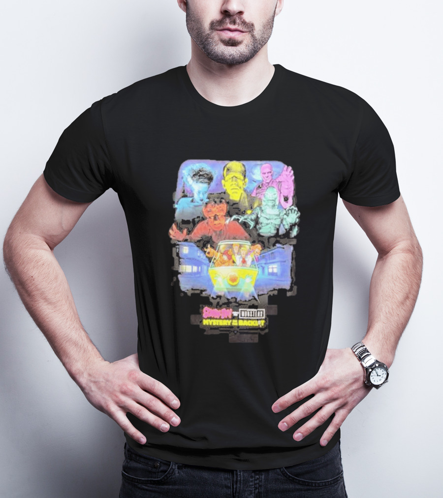 Scooby Doo X Universal Monsters Mystery Machine Adventure 2026 T-Shirt