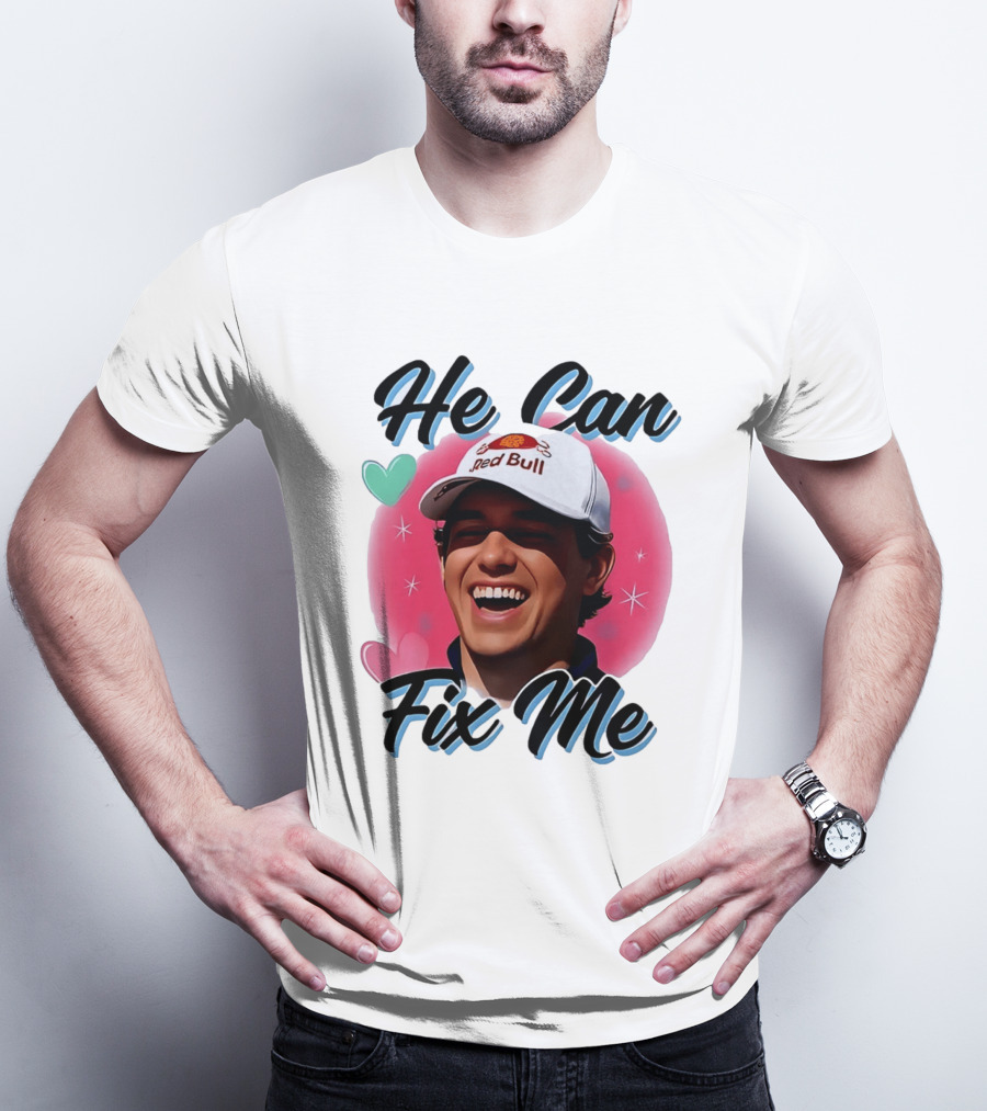 He Can Fix Me Jett Lawrence Red Bull Cap T-Shirt