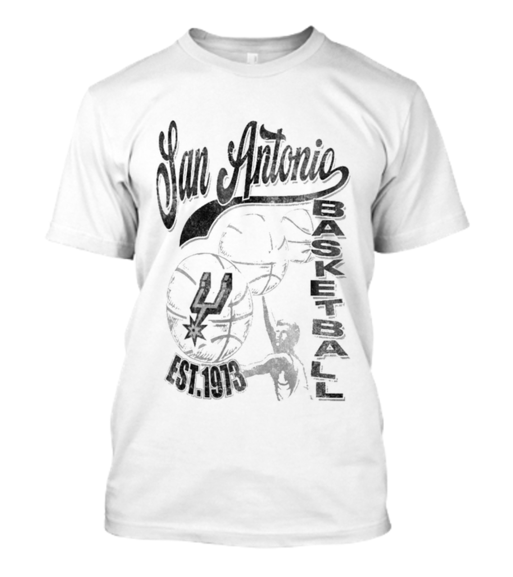 San Antonio Spurs Youth Outerstuff Snoopy Basketball Peanuts Collaboration T-Shirt
