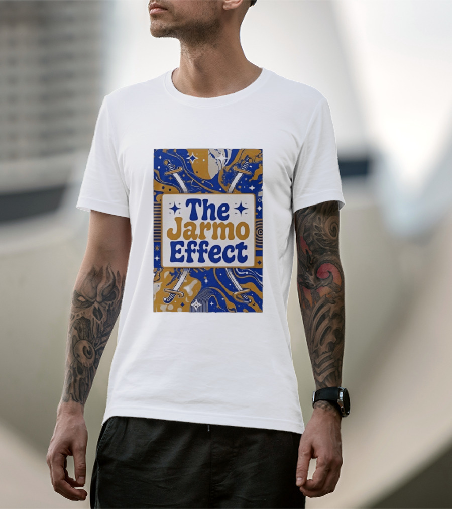 The Jarmo Effect Sword Star Moon Fantasy Swords Stars Moons T-Shirt