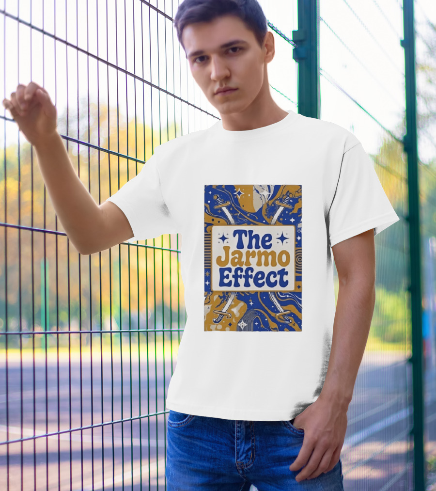 The Jarmo Effect Sword Star Moon Fantasy Swords Stars Moons T-Shirt