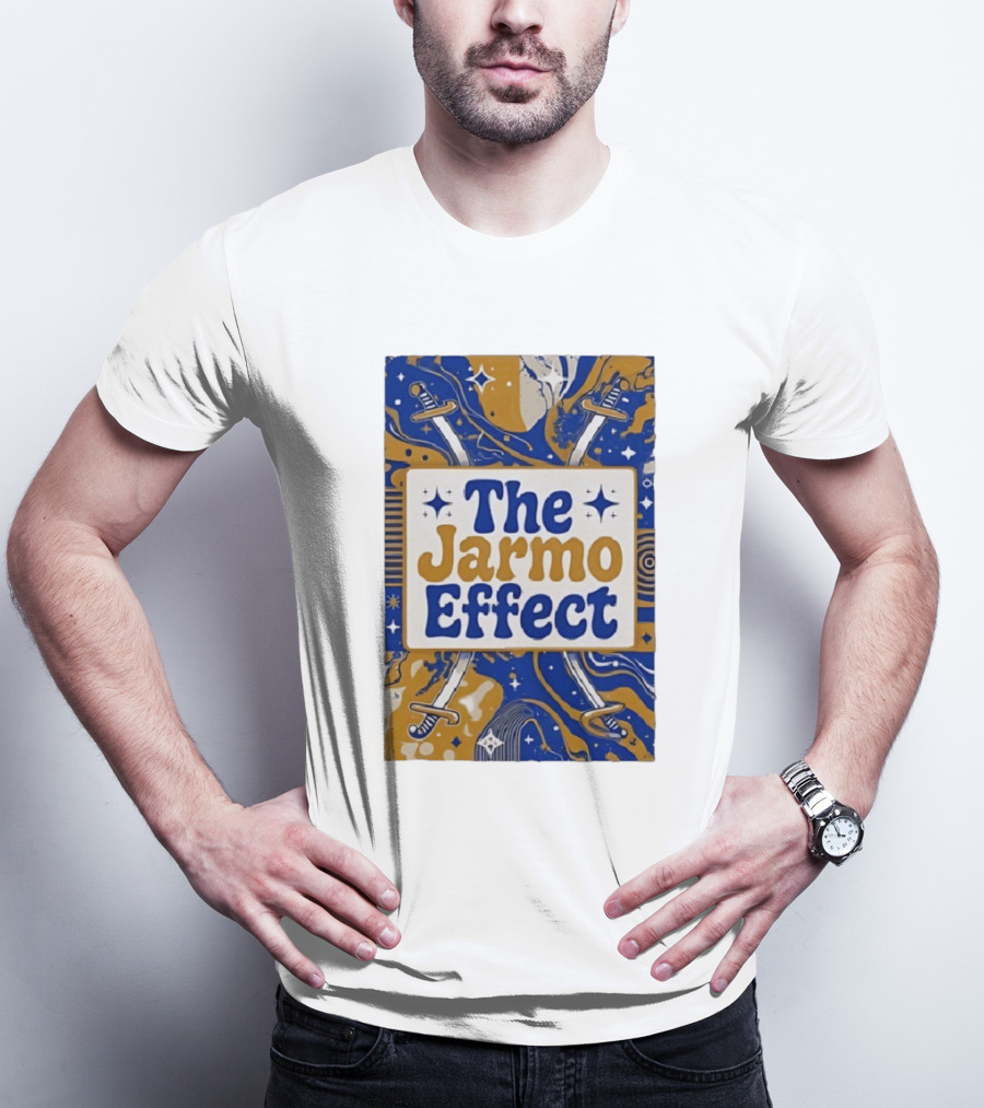 The Jarmo Effect Sword Star Moon Fantasy Swords Stars Moons T-Shirt