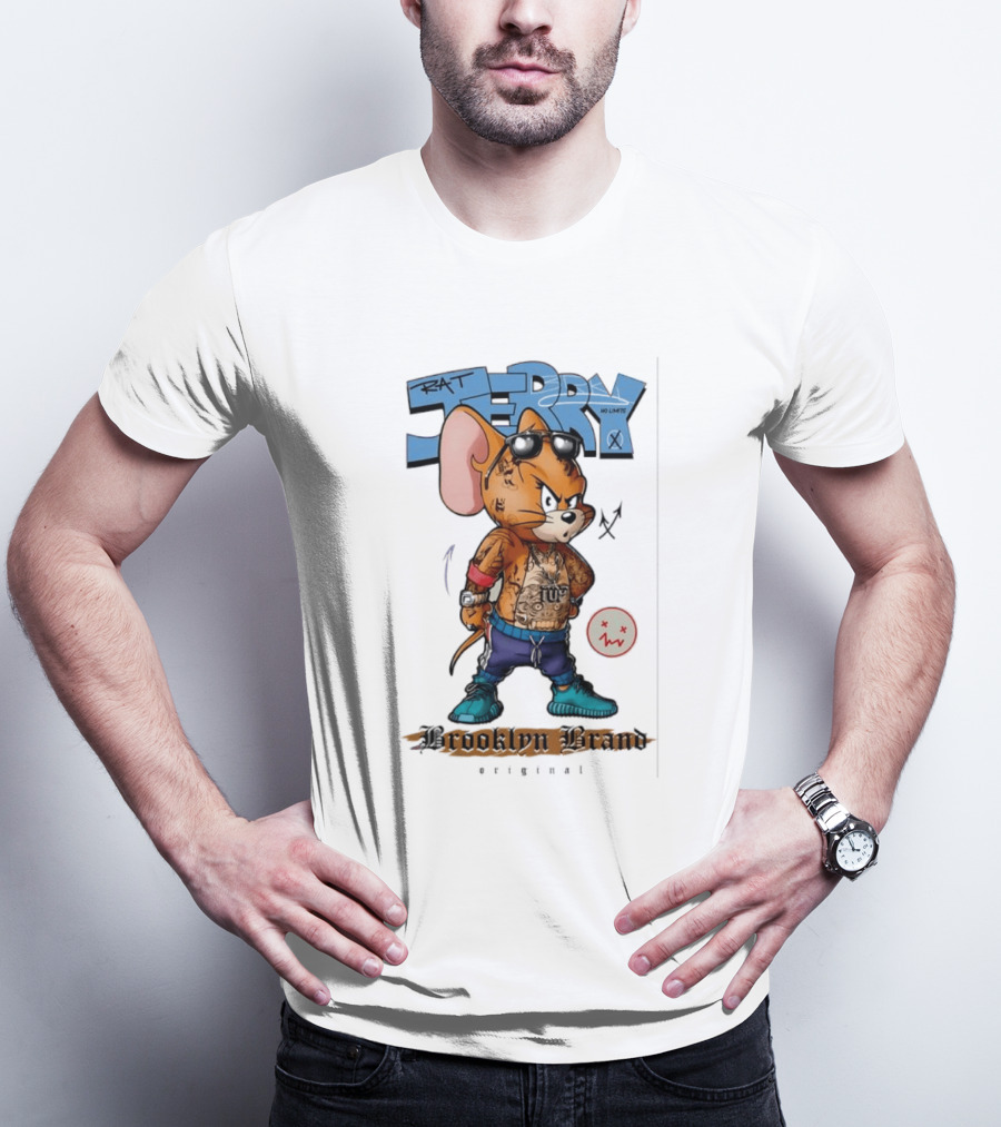 Rat Jerry No Limits Brooklyn Brand Original T-Shirt